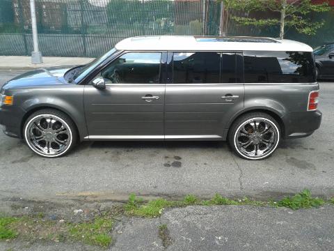 DJ Willie Hayes / Ford Flex on 22's with White Wall Tires! - Welcome ...