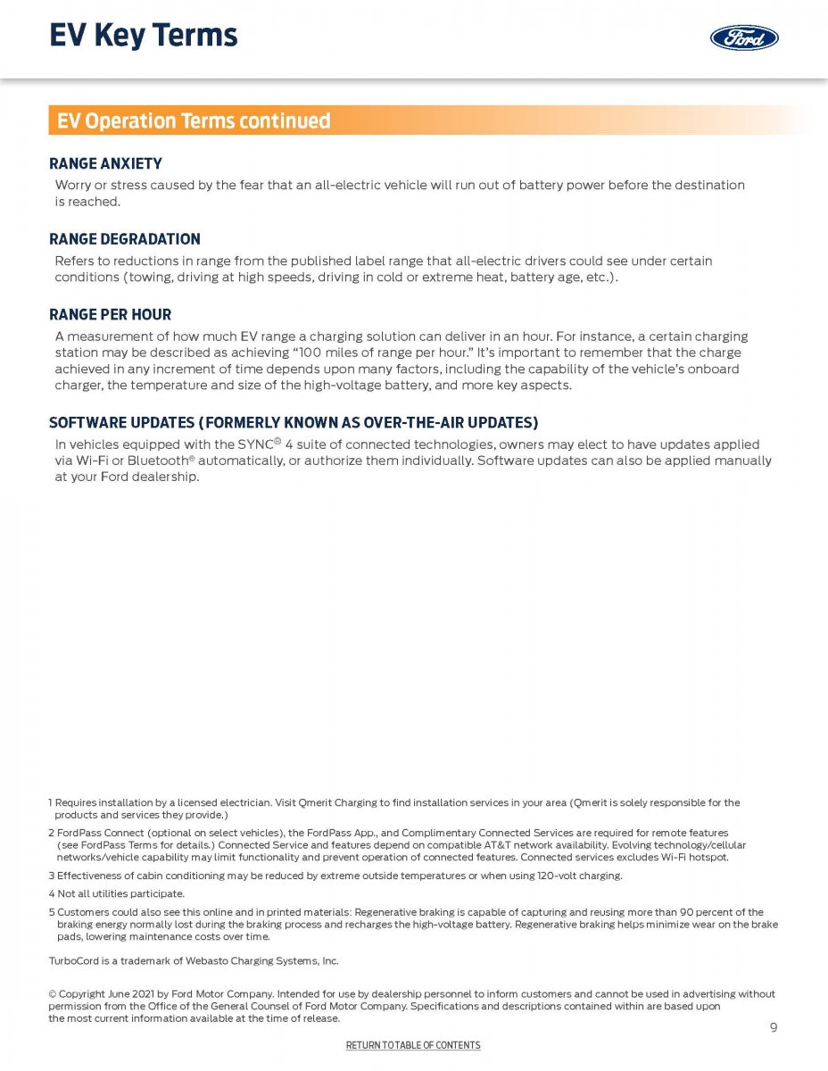 Ford Resource - EV Key Terms - Ford Motor Company Discussion Forum ...