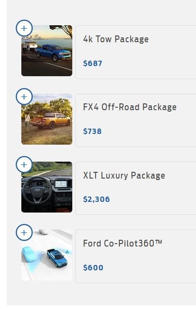 AXZ pricing shown on website - Ford Motor Company Discussion Forum ...