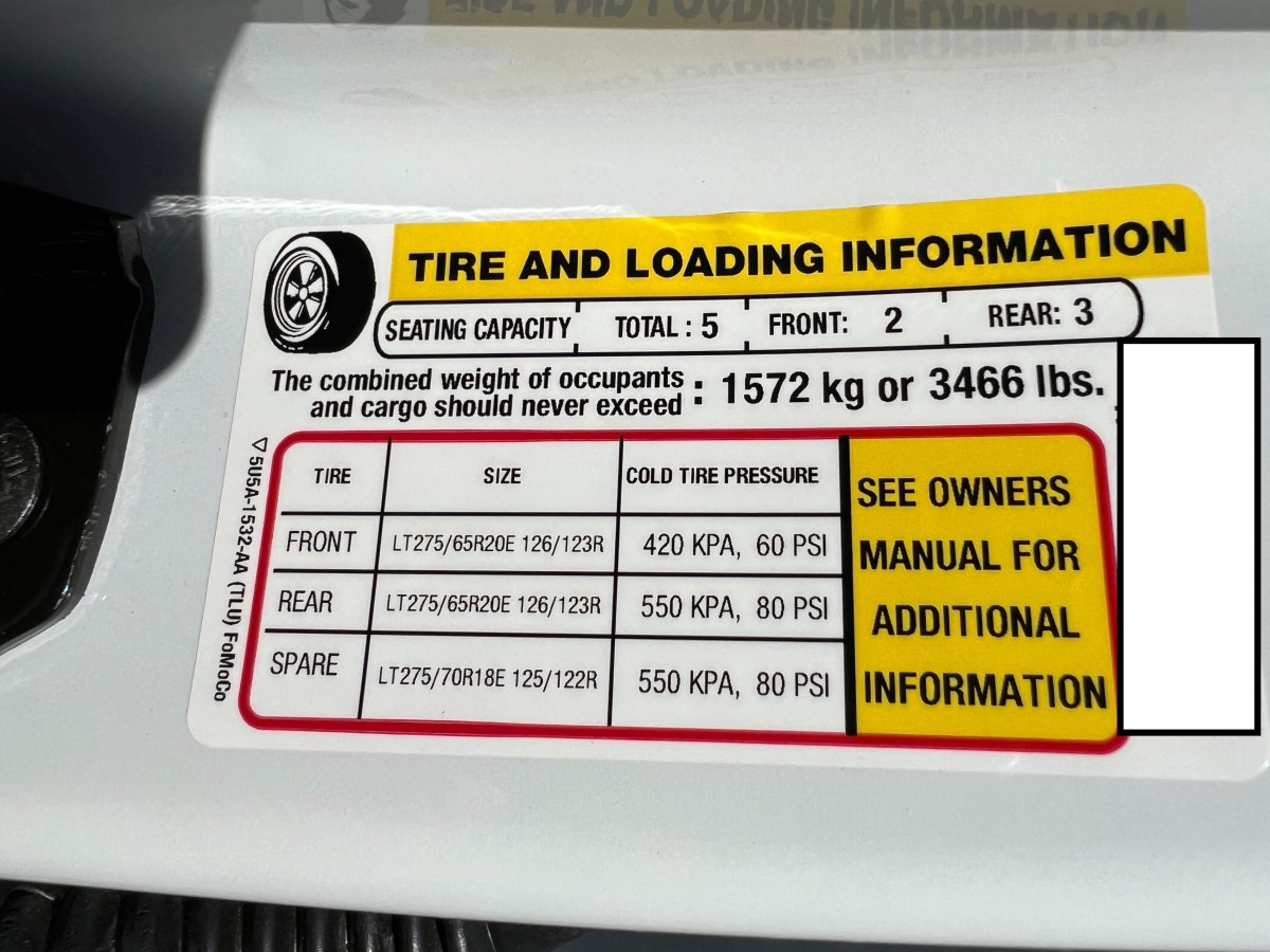 What's your payload capacity? - F-Series SuperDuty Forum - Blue Oval Forums