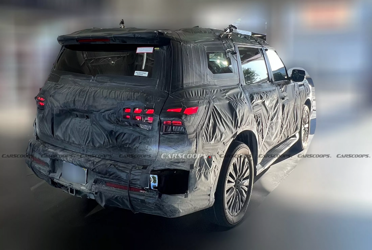2024 Infiniti QX80 spied - Competing Products - Blue Oval Forums
