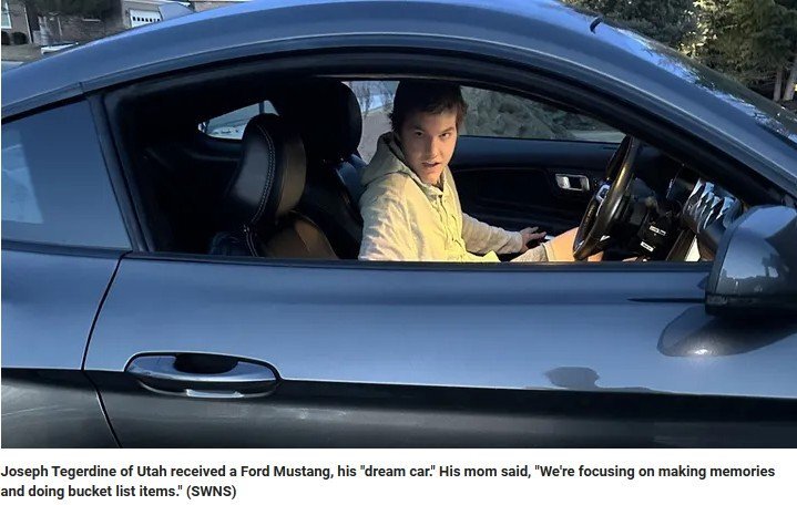 Utah Teen Receives 'Dream Car', Ford Racing Trip - Ford Motor Company ...