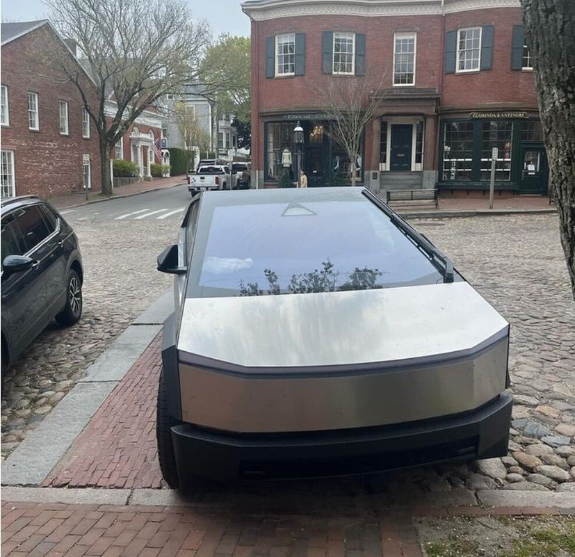 Cyber Stuck: First Tesla CyberTruck on Nantucket Has a Rough Day - E.V ...