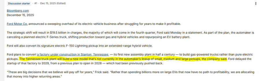 Ford Q4/2025 Sales Results - Up 6.0% for the Year - Page 7 - Ford Motor ...